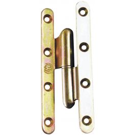 France Quincaillerie - PAUMELLE COUDEE ACIER CHROMATE A BOUT ROND ...