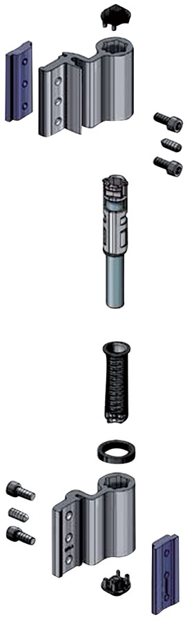 France Quincaillerie - PAUMELLE POUR PORTE VELOX A CLAMER VELOX TOP 2 ...