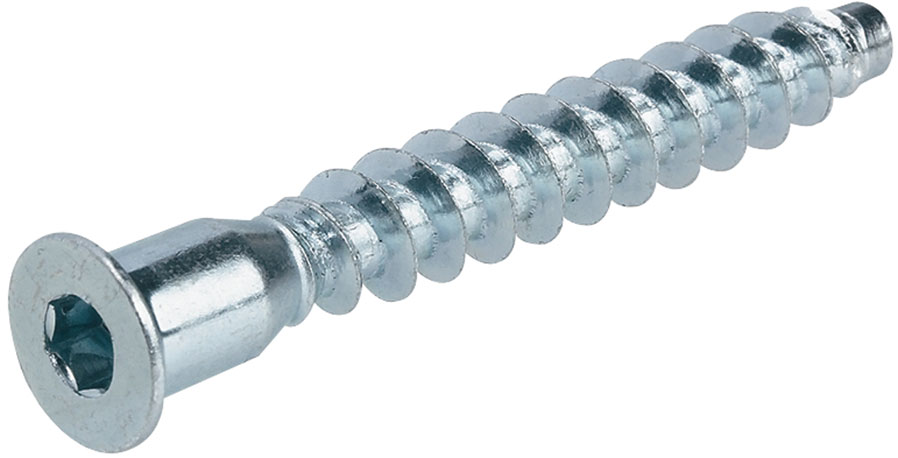 France Quincaillerie - VIS D'ASSEMBLAGE TETE HEXAGONALE CREUSE ACIER ZINGUE BLANC PERMO